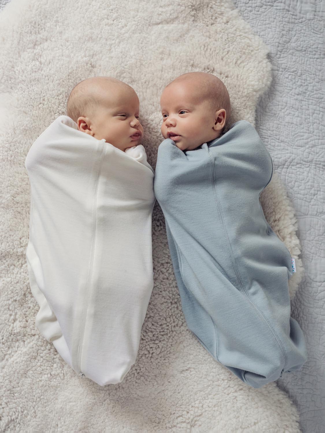 SuperSwaddle Merino Newborn Zip Swaddle | Products | Superlove
